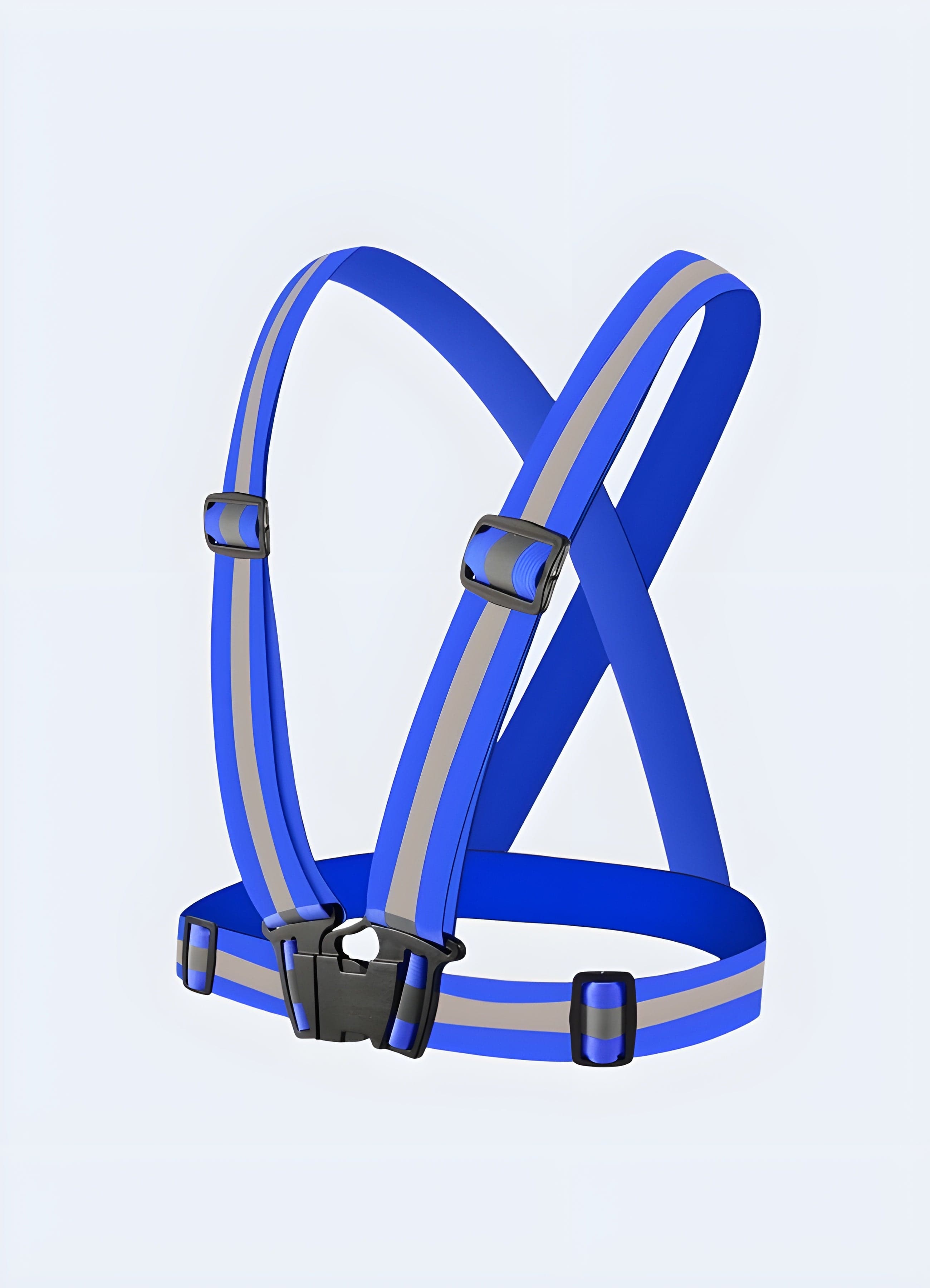 Neon Color Reflective Stripes Techwear Harness – Blackout Techwear UK