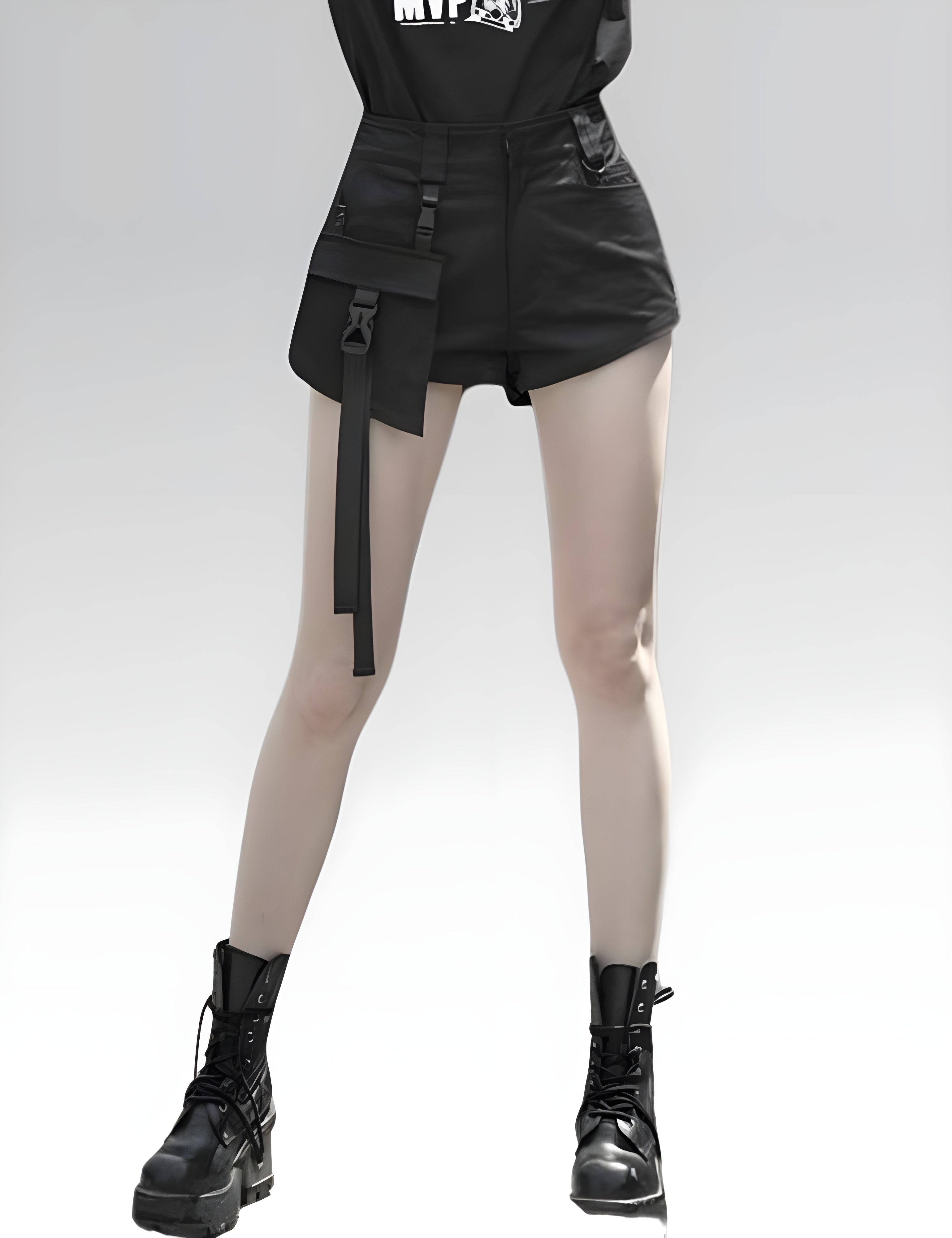 Women's Techwear Shorts – Blackout Techwear UK