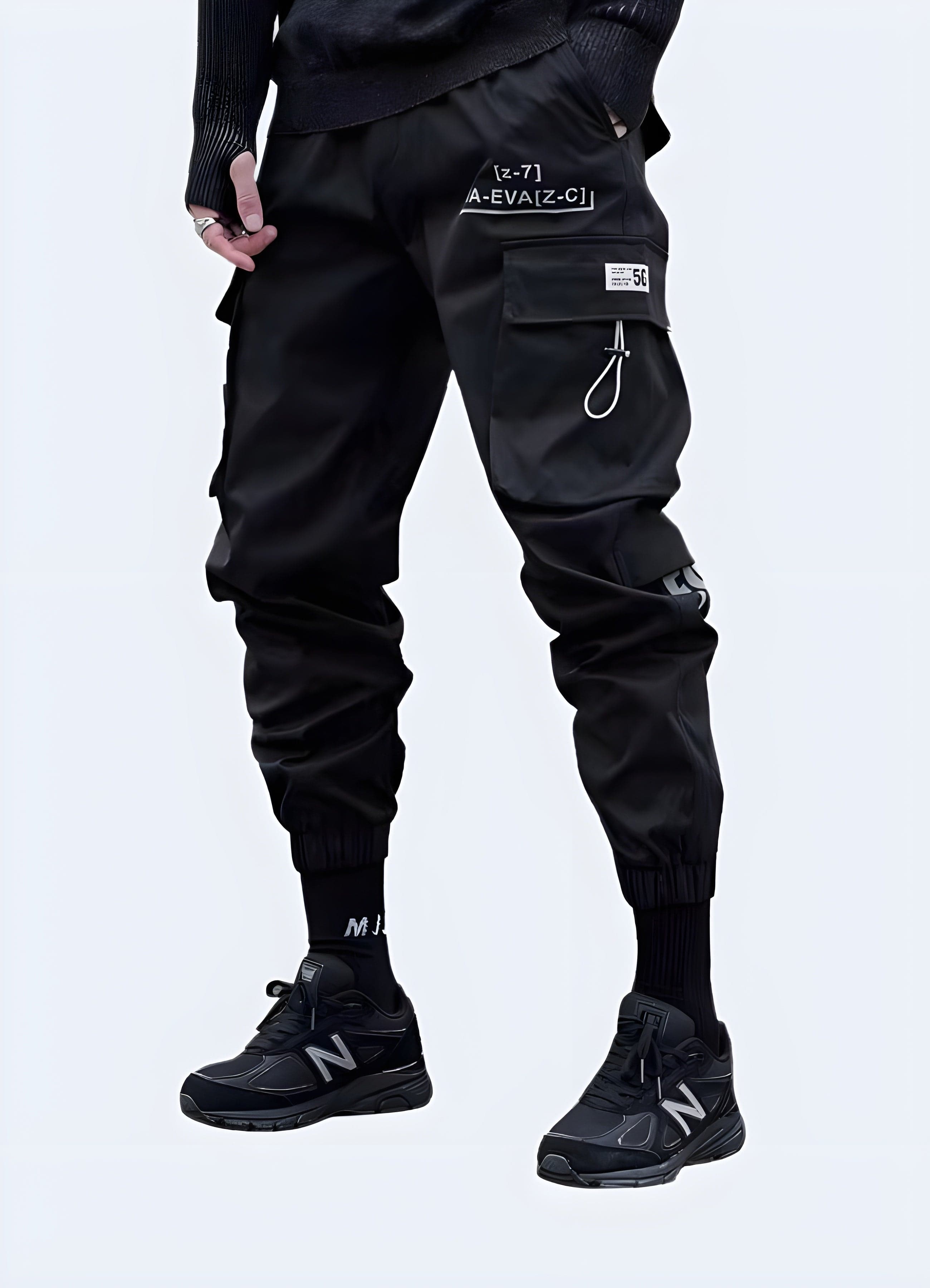Baggy Techwear Pants – Blackout Techwear UK