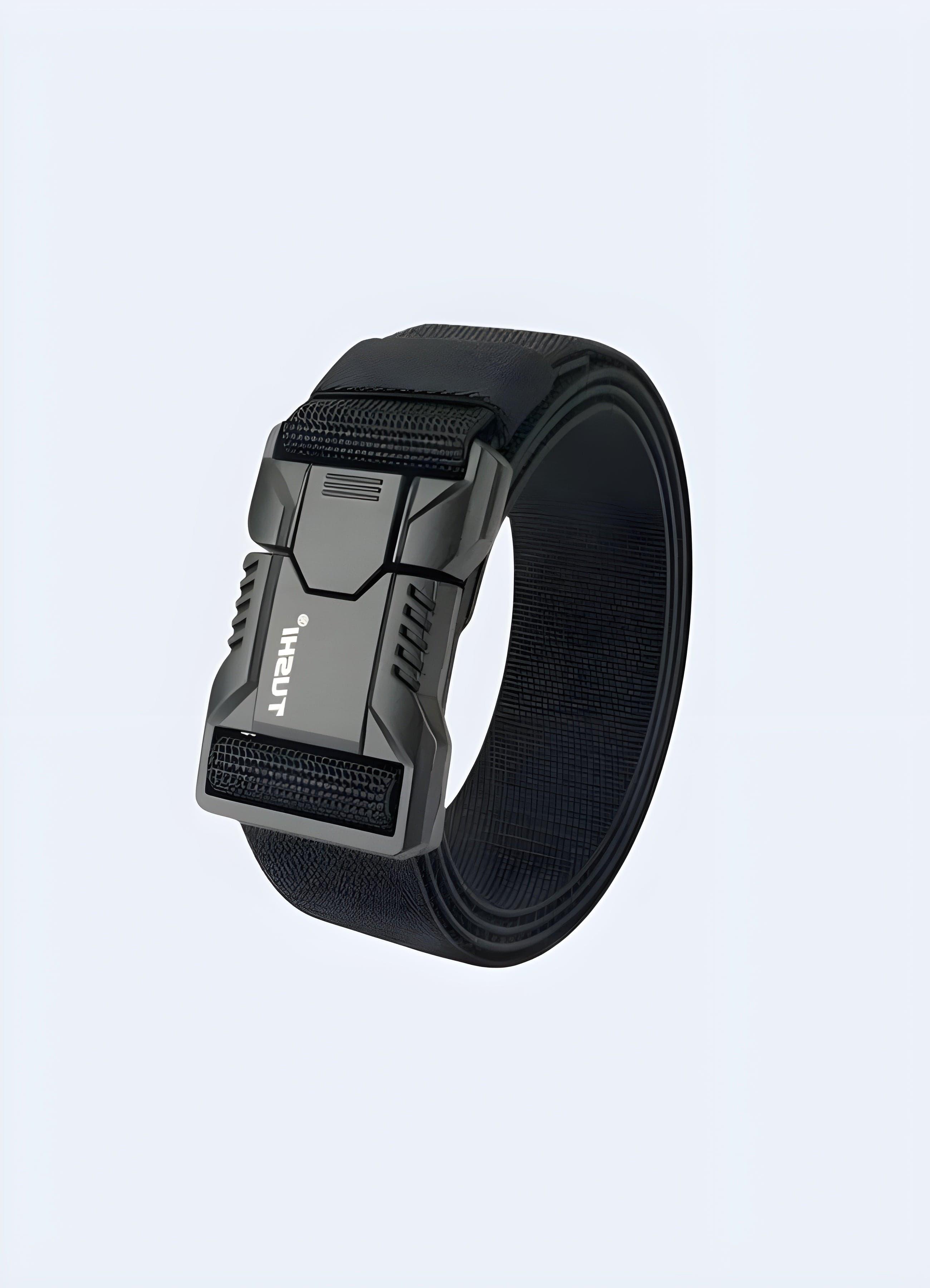 Black Tactical Belt – Blackout Techwear UK