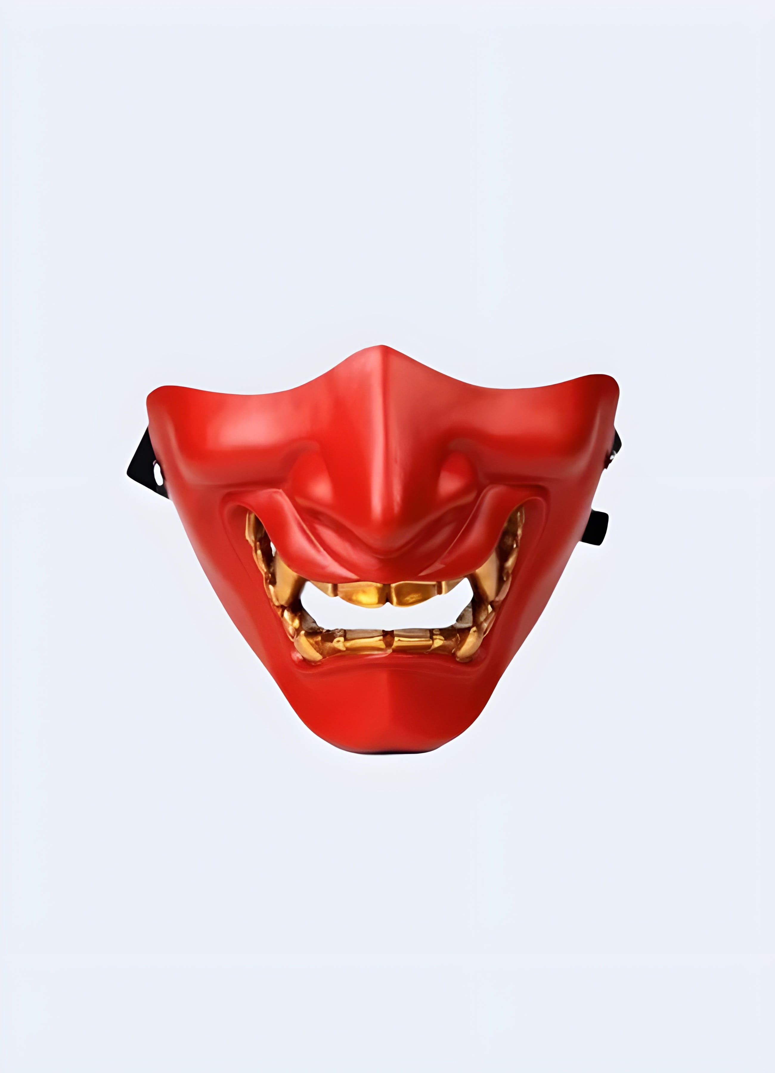 Cyberpunk Oni Mask – Blackout Techwear UK