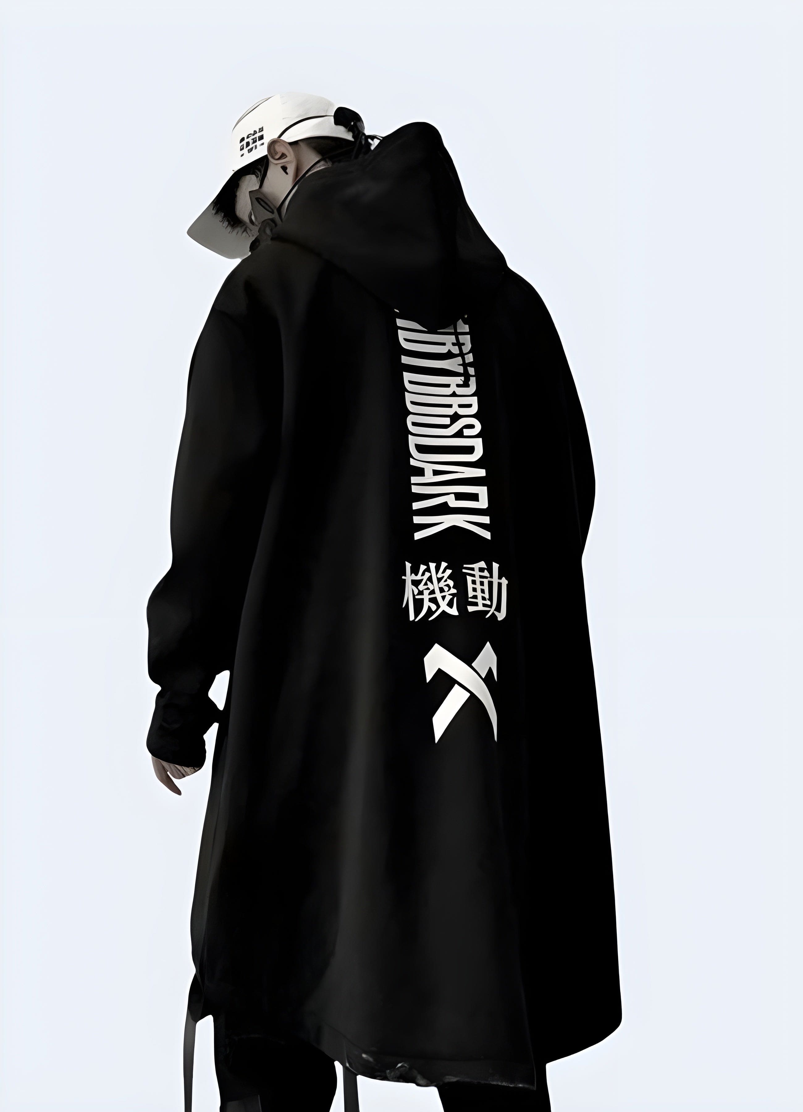 Futuristic Poncho – Blackout Techwear UK