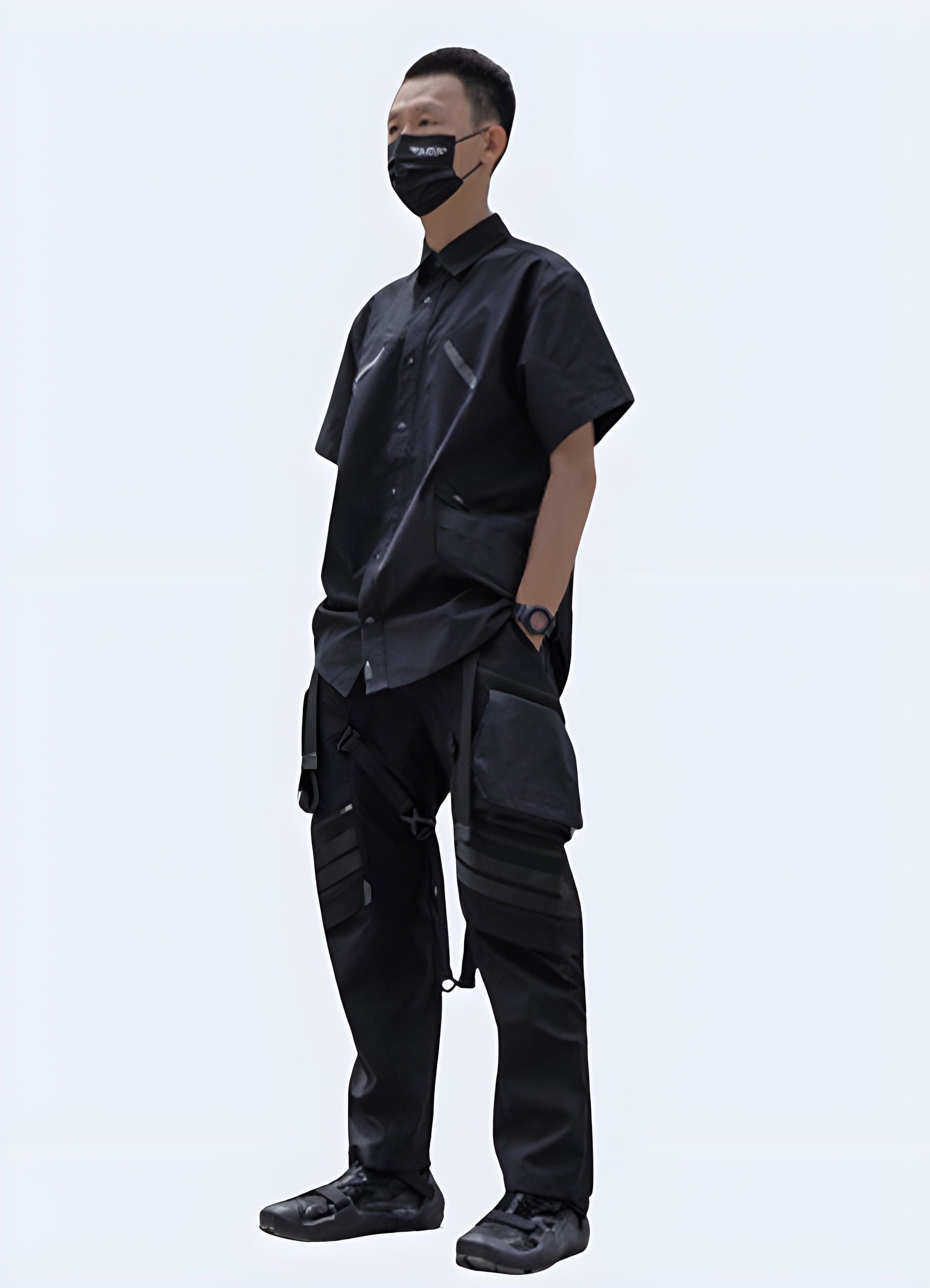Black Techwear Shirt – Blackout Techwear UK