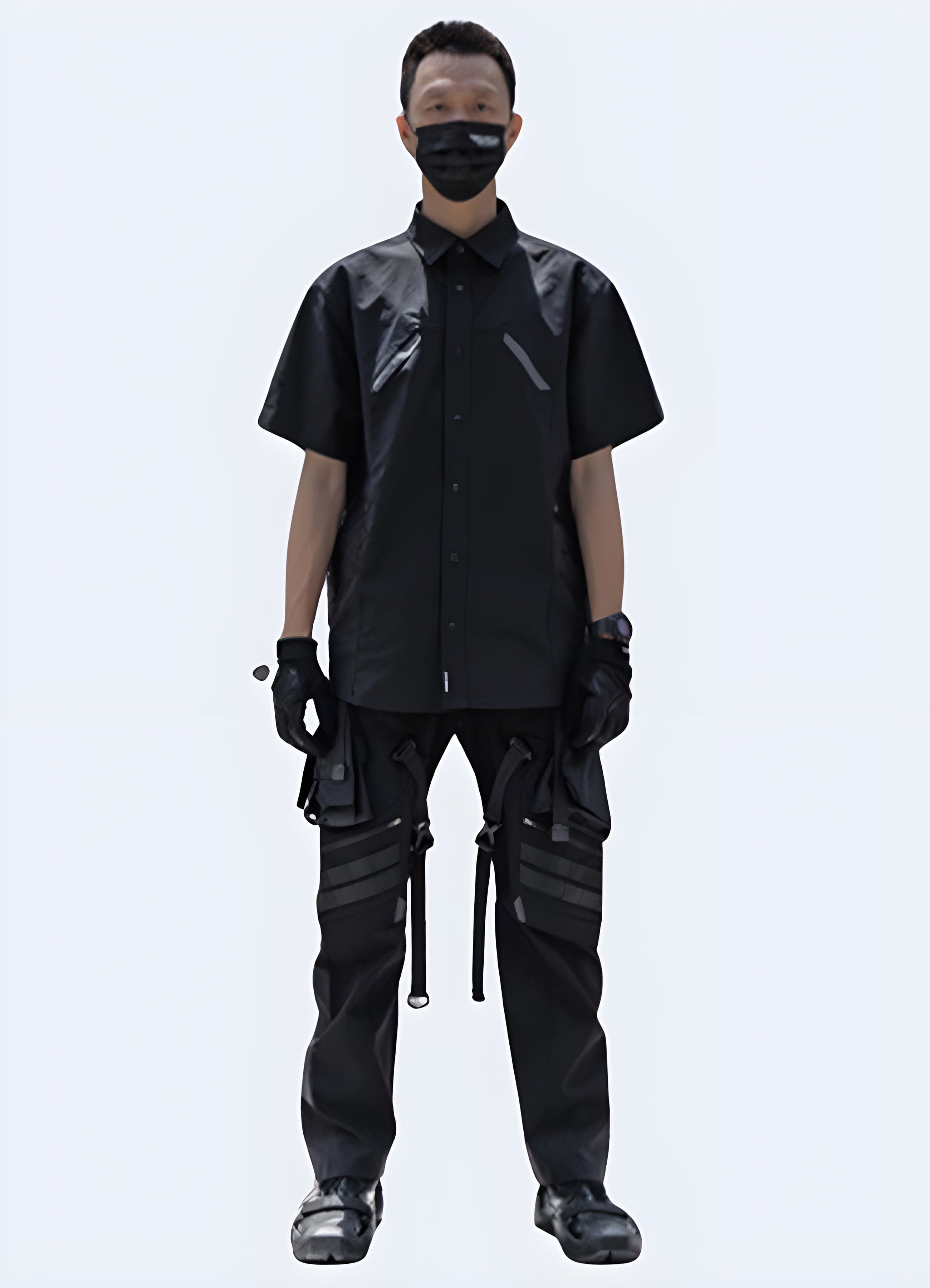 Black Techwear Shirt – Blackout Techwear UK
