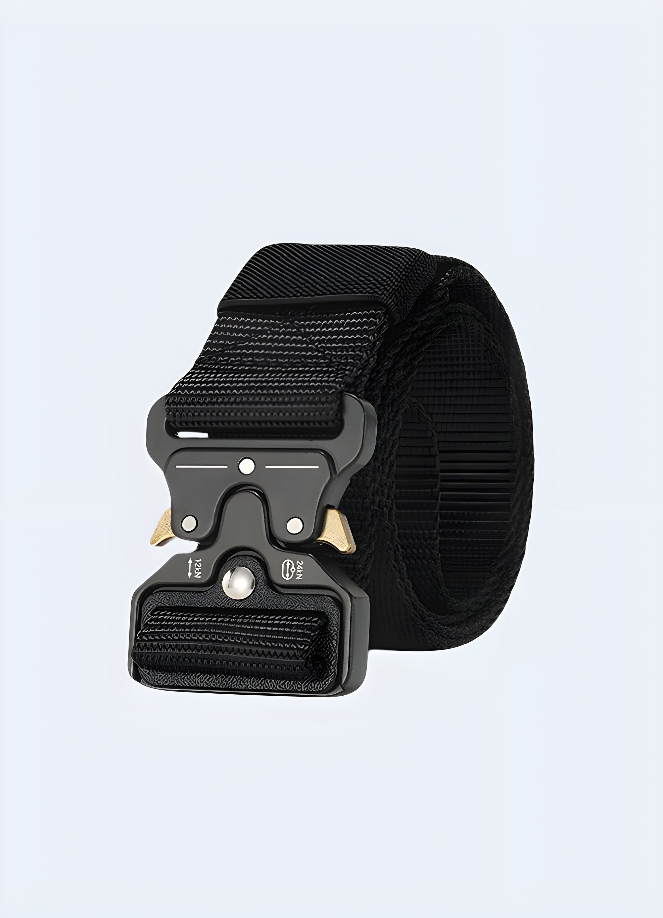 Military Tactical Belt – Blackout Techwear UK