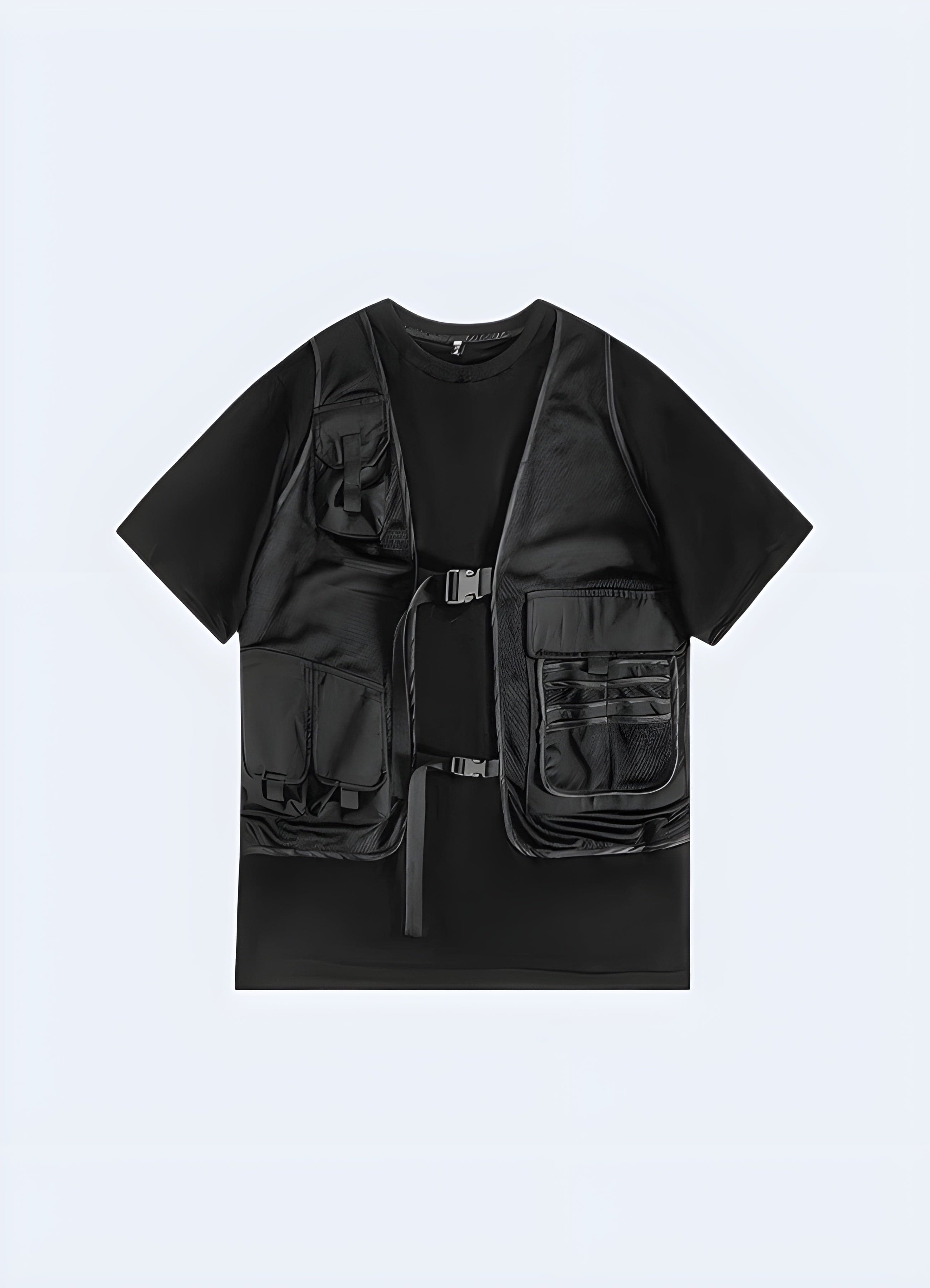 Modular Futuristic Shirt – Blackout Techwear UK