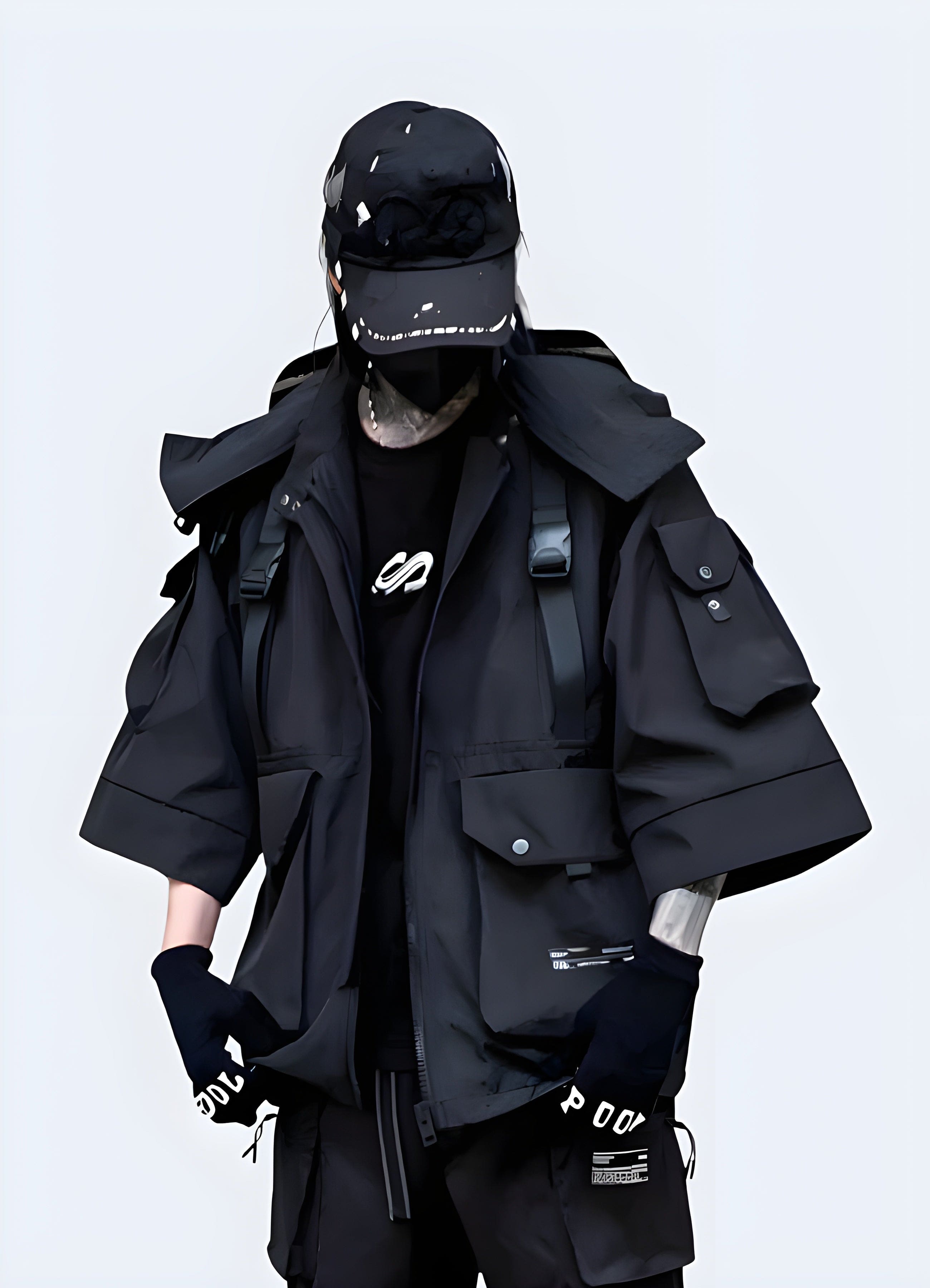 Multi Pocket Jacket – Blackout Techwear UK
