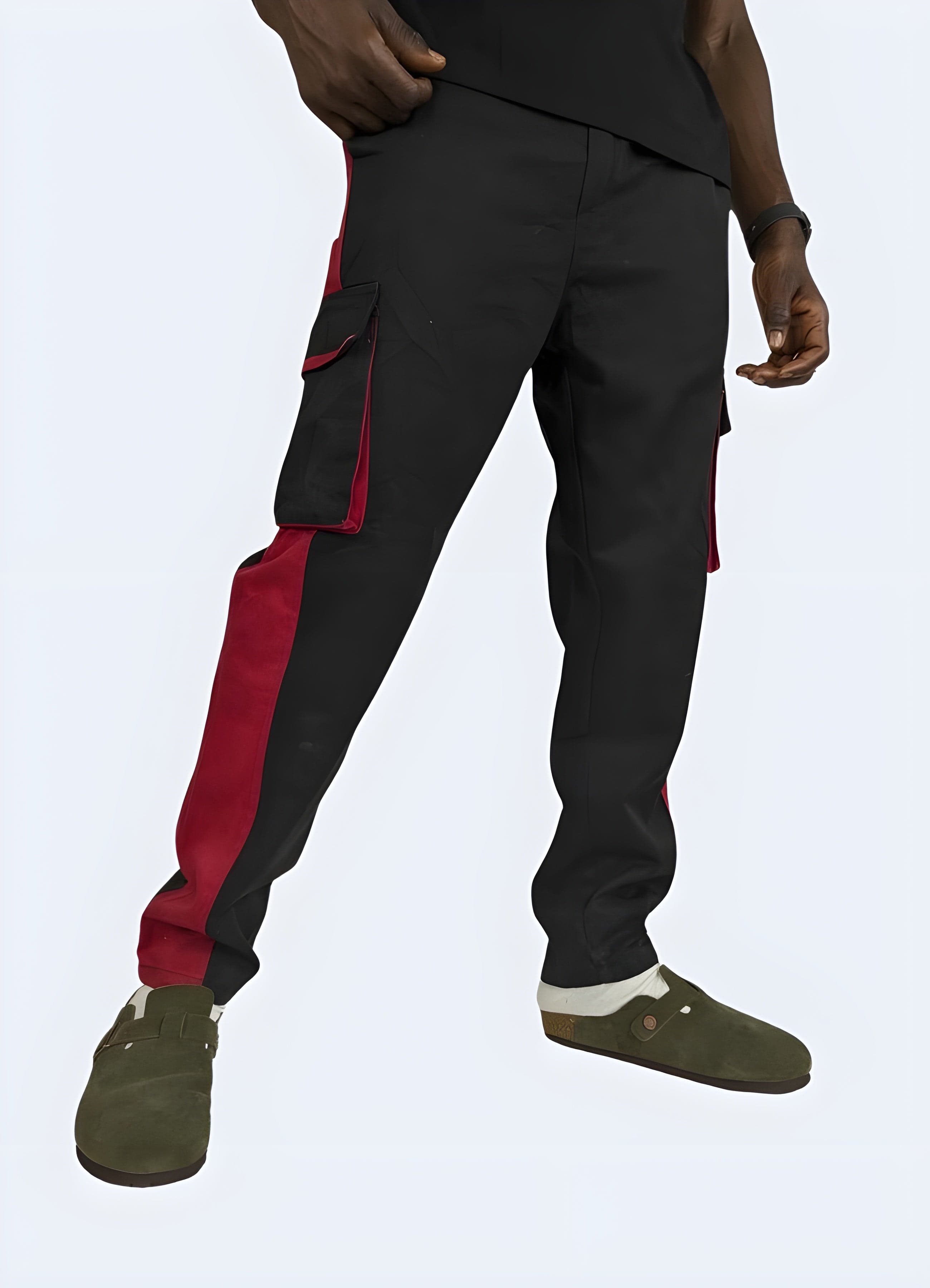 Red Techwear Pants – Blackout Techwear UK