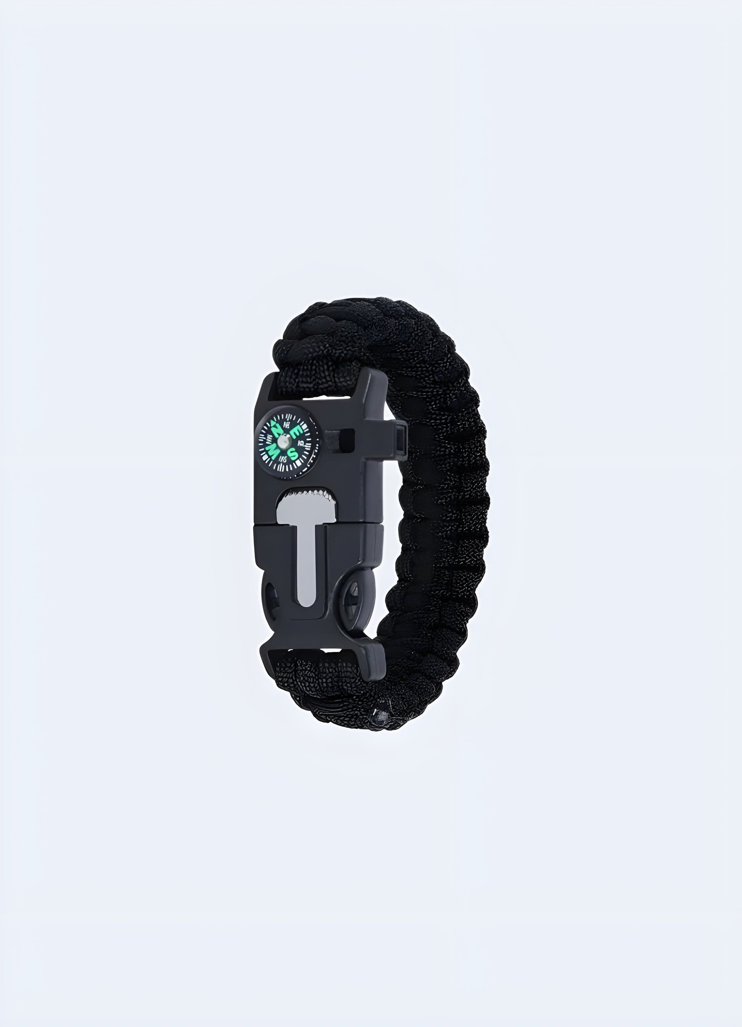 Tactical Paracord Bracelet 5-in-1 – Blackout Techwear UK