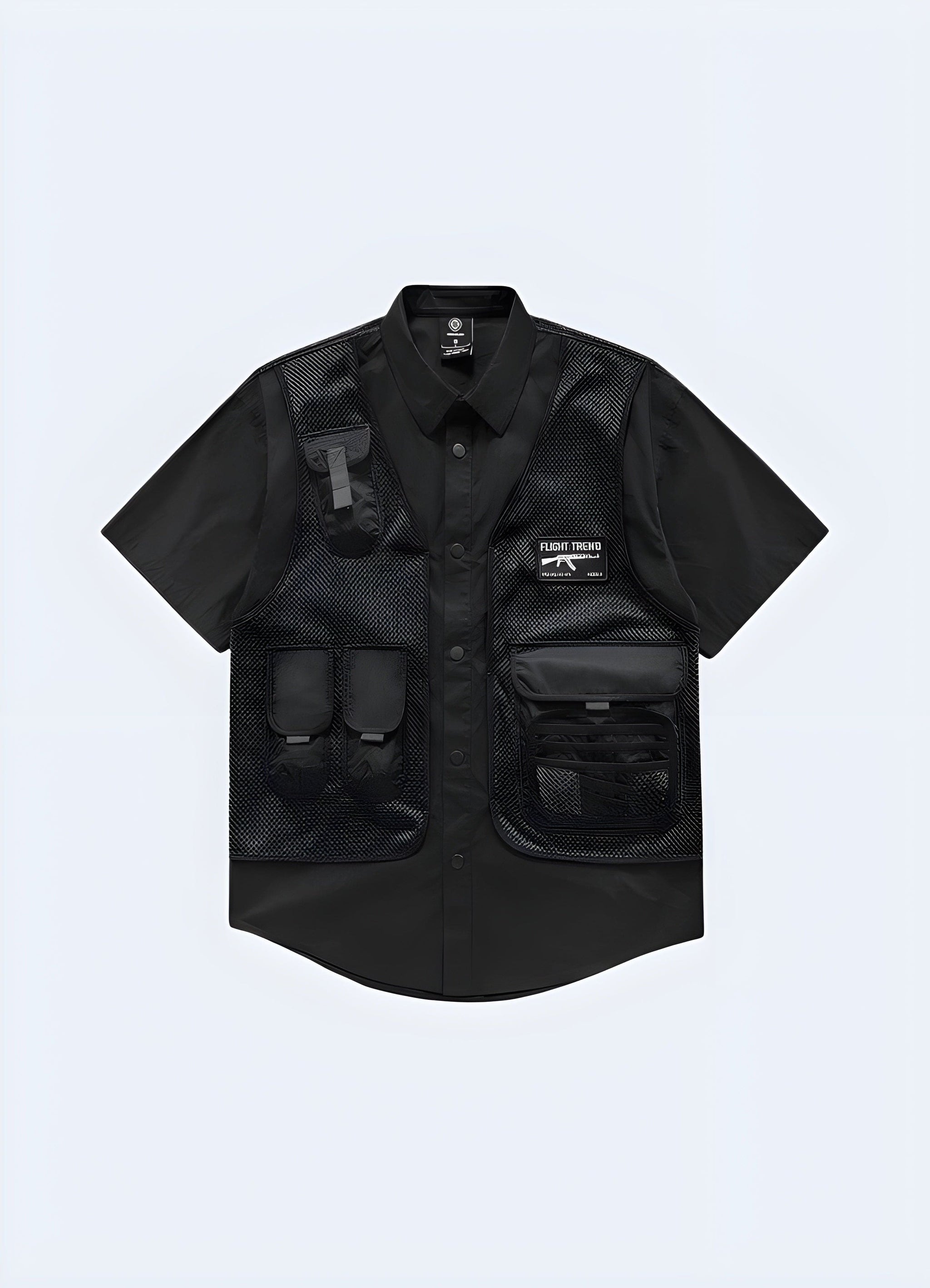 Tactical Techwear Shirt – Blackout Techwear UK