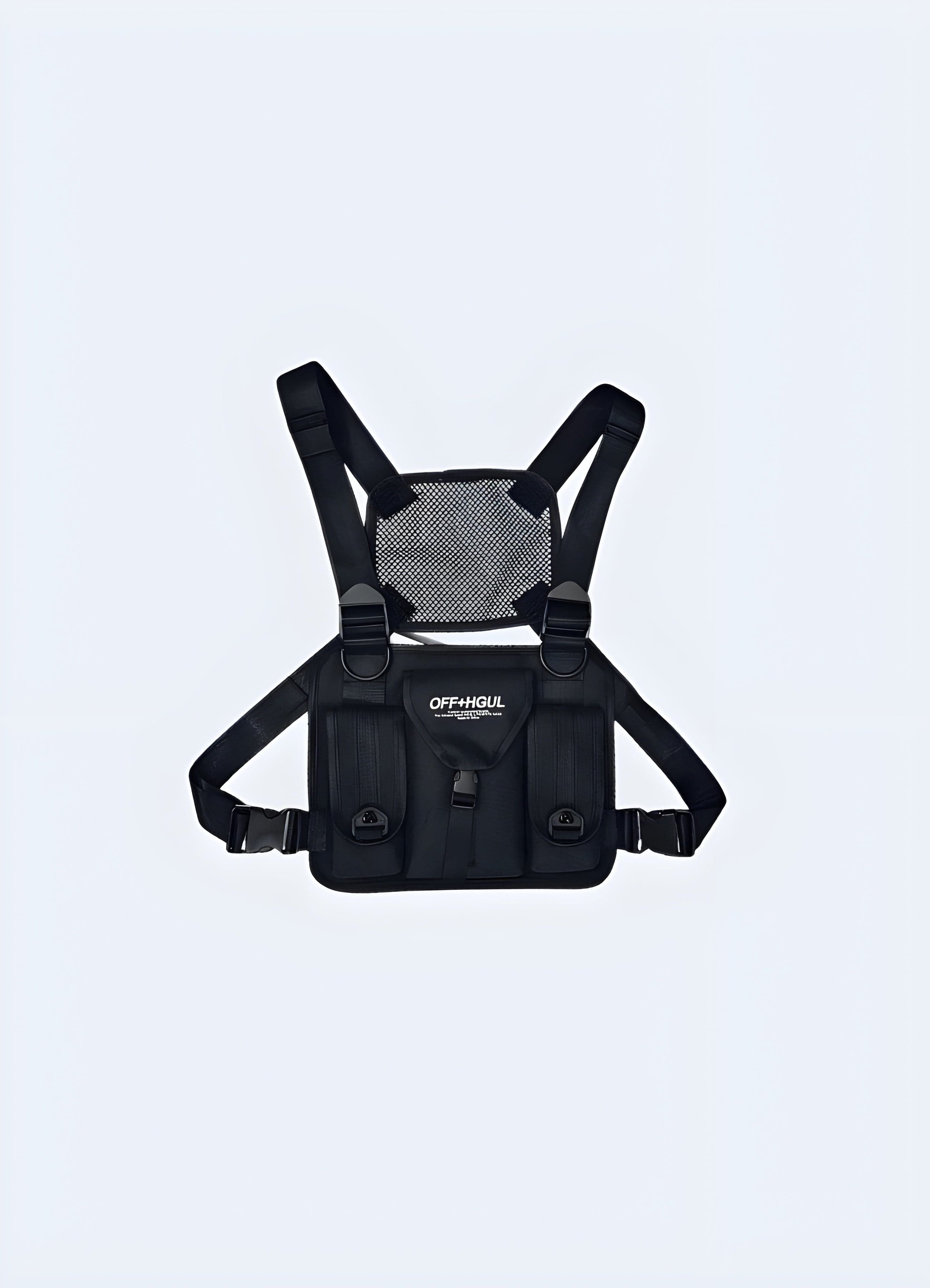 Tactical Vest Bag – Blackout Techwear UK