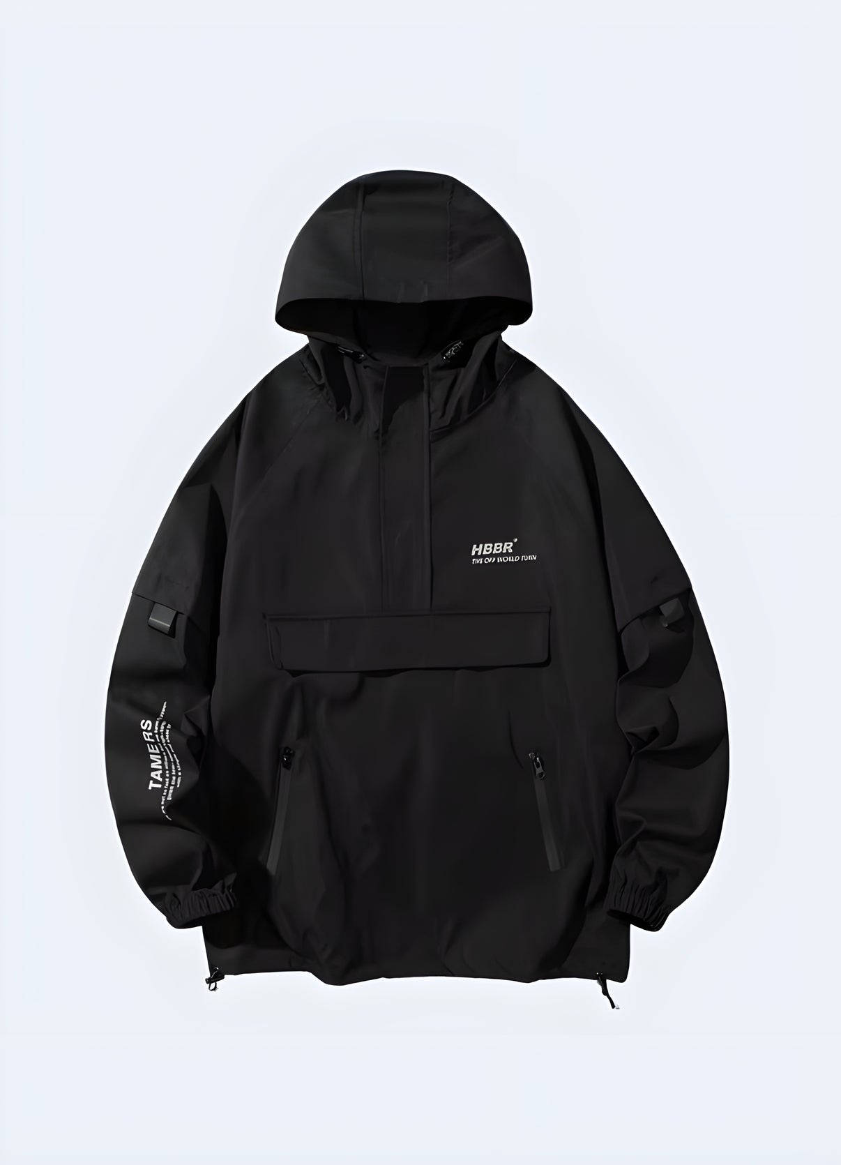 Techwear Shell Jacket – Blackout Techwear UK