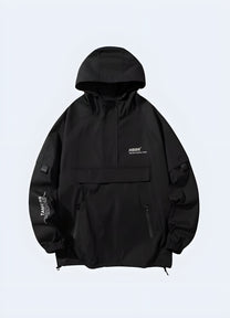 Techwear Shell Jacket – Blackout Techwear UK