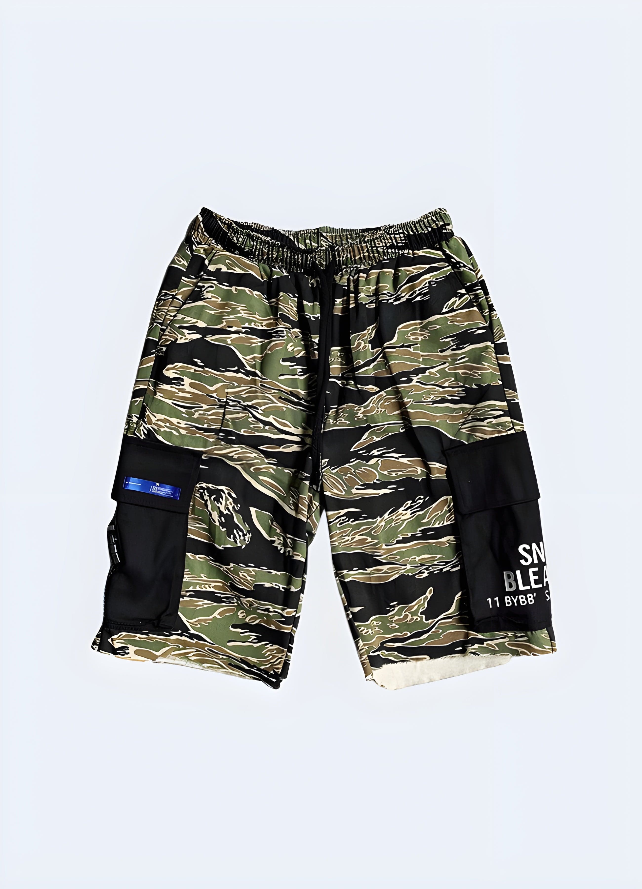 Techwear Camo Shorts – Blackout Techwear UK
