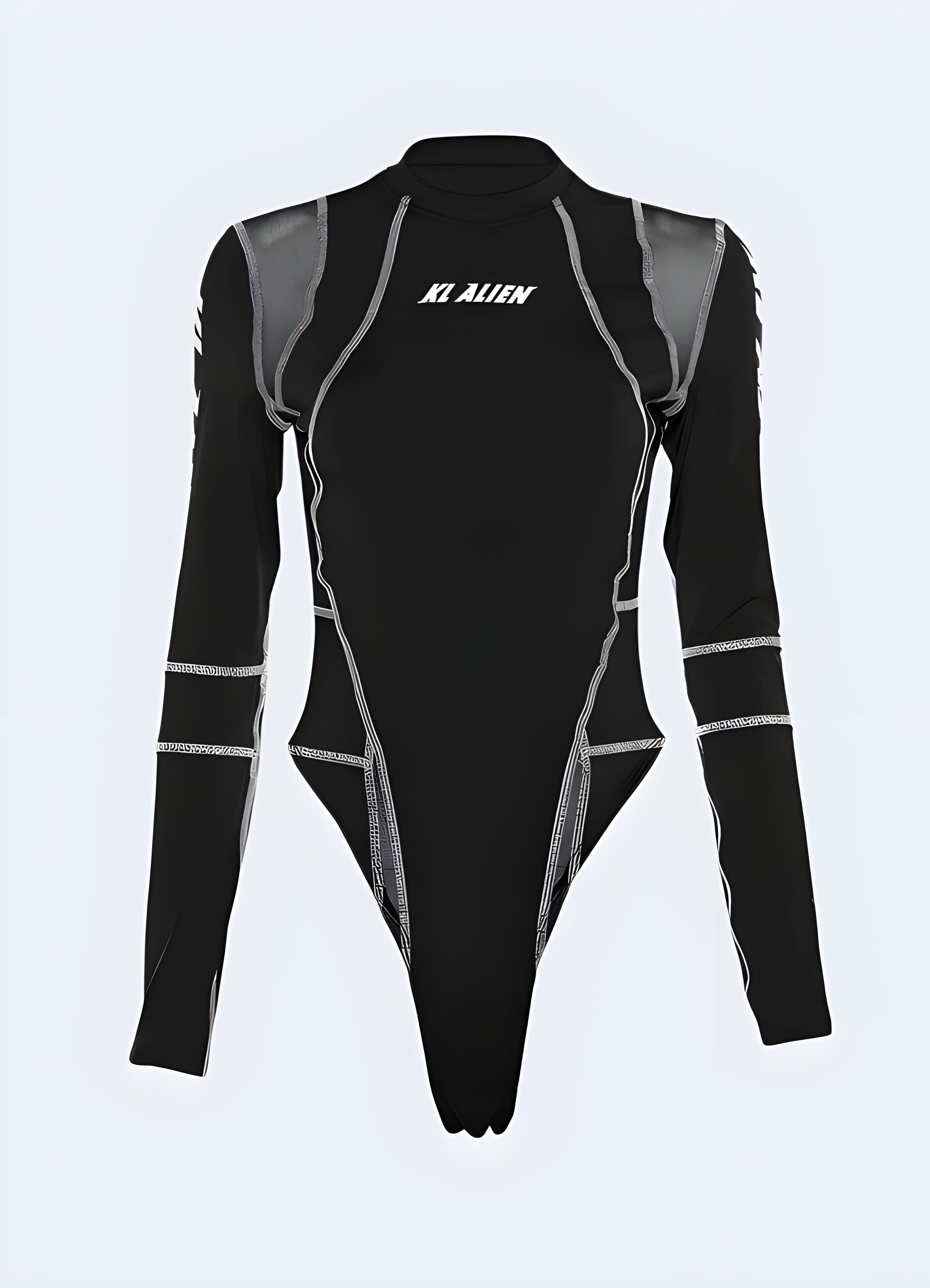 Techwear Mesh Bodysuit – Blackout Techwear UK