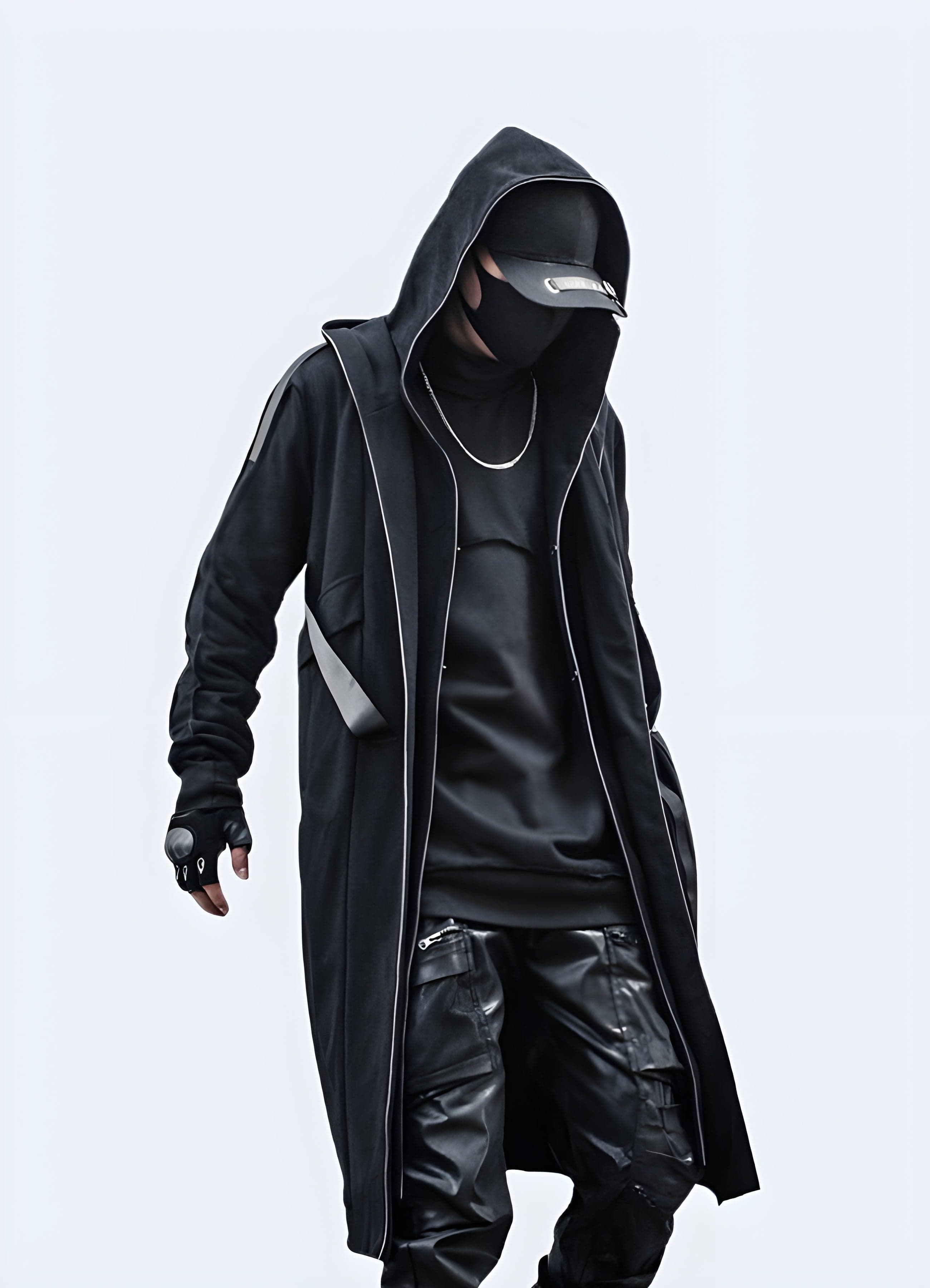 Techwear Overcoat – Blackout Techwear UK