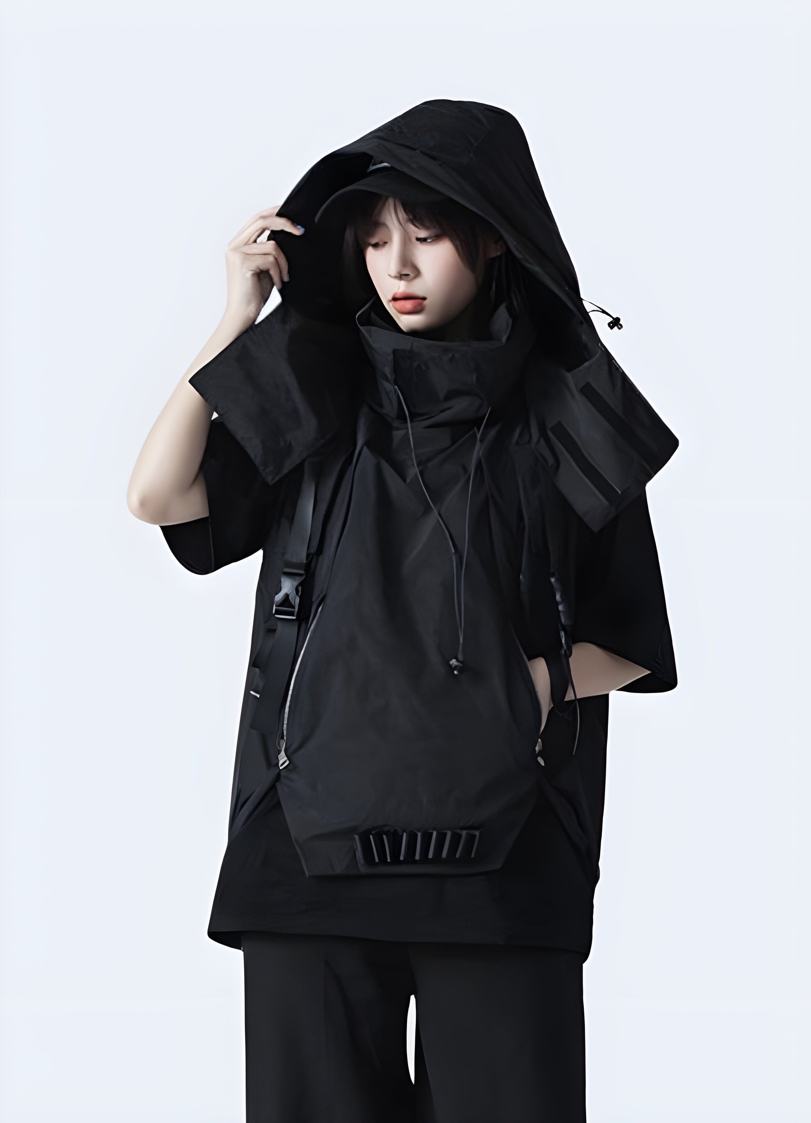 Women's Futuristic Jacket – Blackout Techwear UK